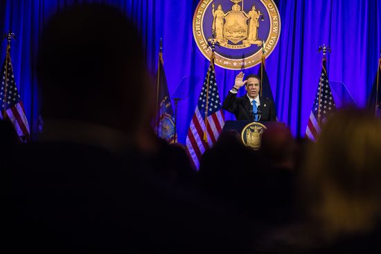 Governor Andrew Cuomo Speech His 3rd Editorial Stock Photo - Stock ...