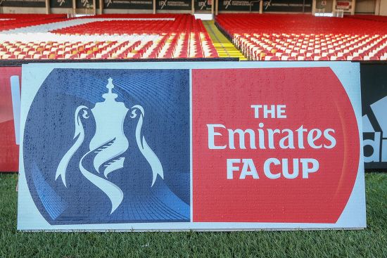Emirates Fa Cup Banner Todays 3rd Editorial Stock Photo - Stock Image ...