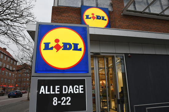 Lidl Supermarket Copenhagen Denmark Editorial Stock Photo - Stock Image ...