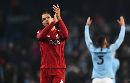 Virgil Van Dijk Liverpool Applauds Fans Editorial Stock Photo - Stock ...