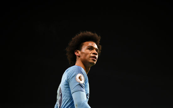 Leroy Sane Manchester City Editorial Stock Photo - Stock Image ...