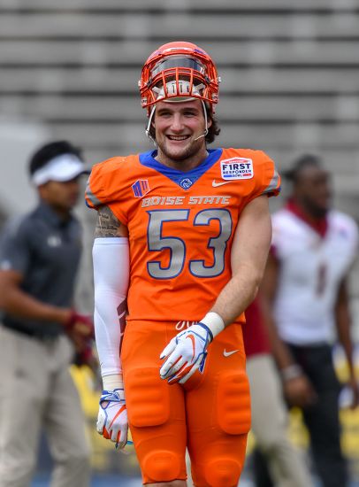 Dallas Txboise State Lineman Sam Whitney Editorial Stock Photo - Stock ...