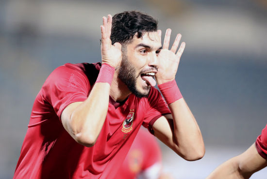 Alahly Player Walid Azaro Celebrates After Editorial Stock Photo ...