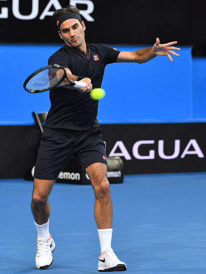Roger Federer Team Switzerland Action During Editorial Stock Photo ...
