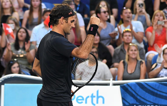 Roger Federer Team Switzerland Celebrating Victory Editorial Stock ...