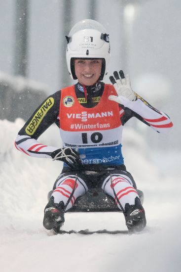 Hannah Prock Austria Reacts Finish Area Editorial Stock Photo - Stock ...