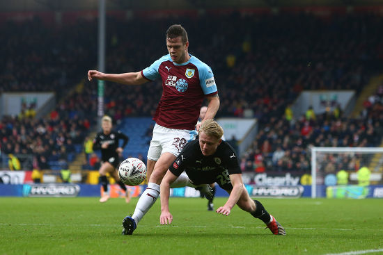 Kevin Long Burnley Barnsleys Ben Williams Editorial Stock Photo - Stock ...