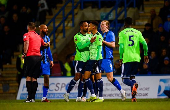 Josh Murphy Cardiff City Reacts Editorial Stock Photo - Stock Image ...