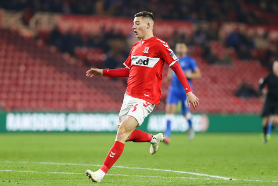 Middlesbrough Forward Stephen Walker 46 Action Editorial Stock Photo ...