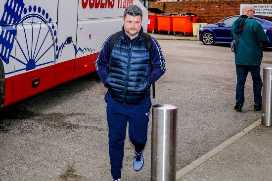 Wimbledon Coach Simon Bassey Arrives During Editorial Stock Photo ...