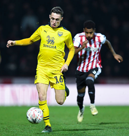 Gavin Whyte Oxford United Editorial Stock Photo - Stock Image ...