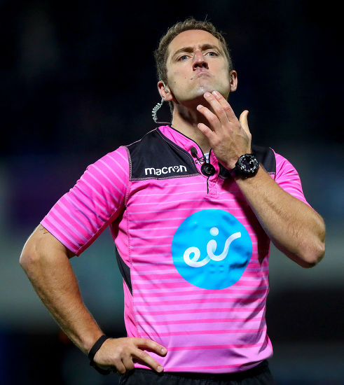 Leinster Vs Ulster Referee Andrew Brace Editorial Stock Photo - Stock ...