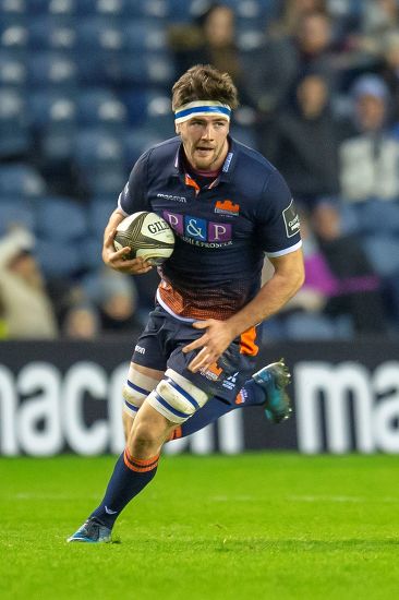 Ally Miller 20 Edinburgh Rugby Runs Editorial Stock Photo - Stock Image ...