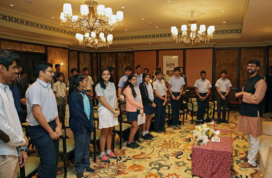 Manjul Bhargavi R Brandon Fradd Professor Editorial Stock Photo - Stock ...