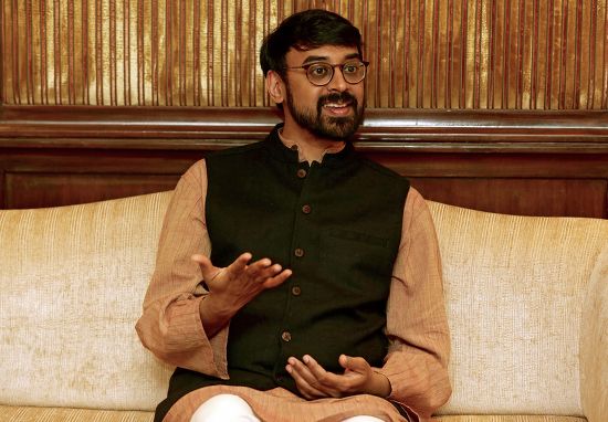 Manjul Bhargavi R Brandon Fradd Professor Editorial Stock Photo - Stock ...