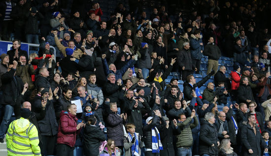 Qpr Fans Celebrate Winning Goal Editorial Stock Photo - Stock Image ...