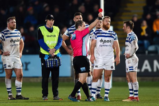 Ross Batty Bath Rugby Shown Red Editorial Stock Photo - Stock Image ...