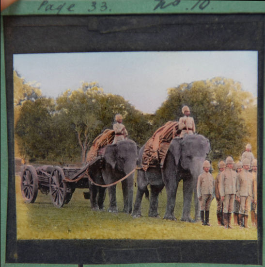 Handpainted Photo Showing Elephant Battery India Editorial Stock Photo ...