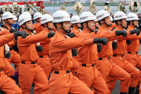 Tokyo Metropolitan Fire Departments Rescue Squad Editorial Stock Photo ...