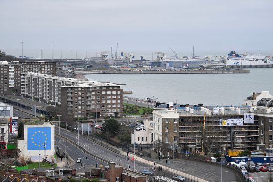View Brexitinspired Mural By Anonymous British Editorial Stock Photo ...