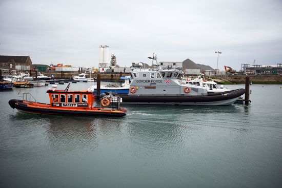 Uk Border Force Vessel Speedwell Moored Editorial Stock Photo - Stock ...