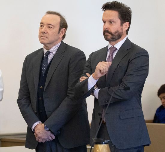 Actor Kevin Spacey L His Attorney Editorial Stock Photo - Stock Image ...