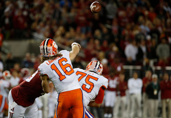 Clemson Tigers Quarterback Trevor Lawrence 16 Editorial Stock Photo ...