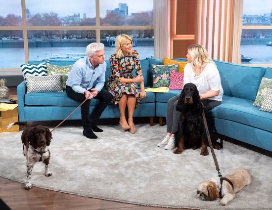 Phillip Schofield Holly Willoughby Lizzie Benge Editorial Stock Photo ...