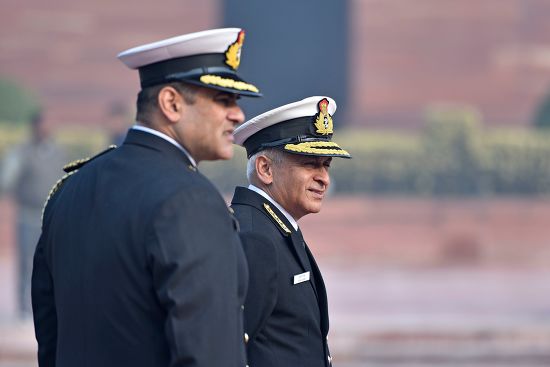 Indian Navy Chief Admiral Sunil Lanba Editorial Stock Photo - Stock ...