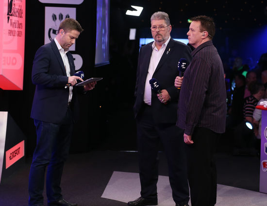 Keith Deller Martin Adams During Bdo Editorial Stock Photo - Stock ...