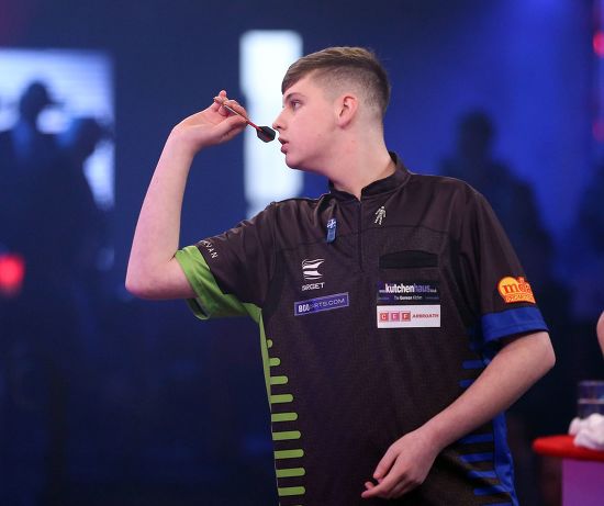 Nathan Girvan During 2019 Bdo World Editorial Stock Photo - Stock Image ...