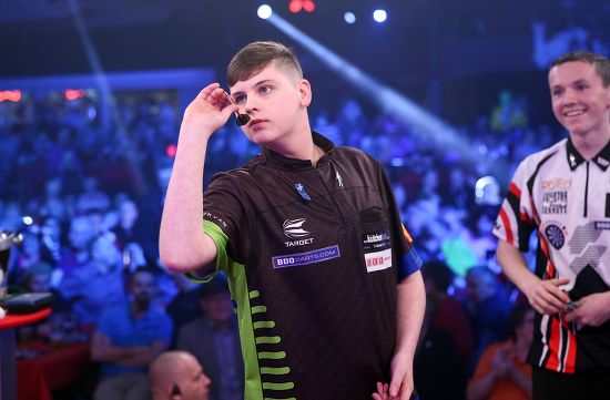 Nathan Girvan During 2019 Bdo World Editorial Stock Photo - Stock Image ...