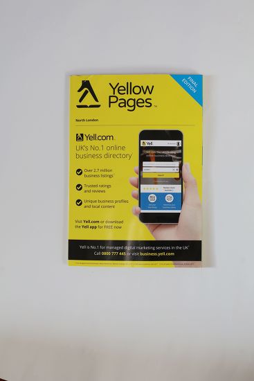 Final Edition Yellow Pages Telephone Directory Editorial Stock Photo ...