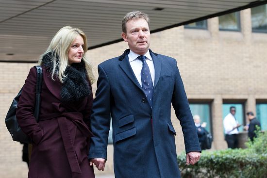 Craig Mackinlay His Wife Kati Leave Editorial Stock Photo - Stock Image ...