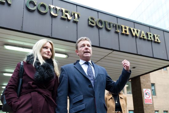 Craig Mackinlay His Wife Kati Leave Editorial Stock Photo - Stock Image ...