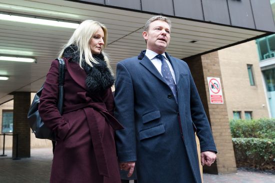 Craig Mackinlay His Wife Kati Leave Editorial Stock Photo - Stock Image ...