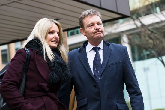Craig Mackinlay His Wife Kati Leave Editorial Stock Photo - Stock Image ...