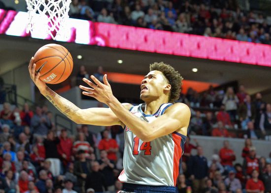 Ole Miss Forward Kj Buffen 14 Editorial Stock Photo - Stock Image ...