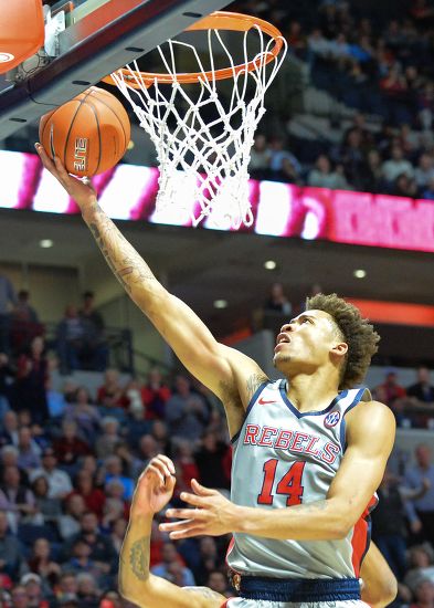 Ole Miss Forward Kj Buffen 14 Editorial Stock Photo - Stock Image ...