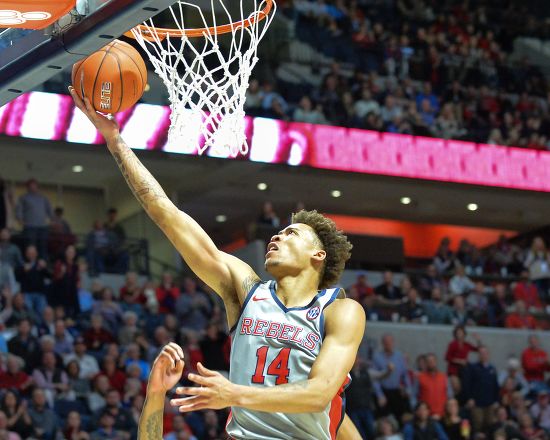 Ole Miss Forward Kj Buffen 14 Editorial Stock Photo - Stock Image ...