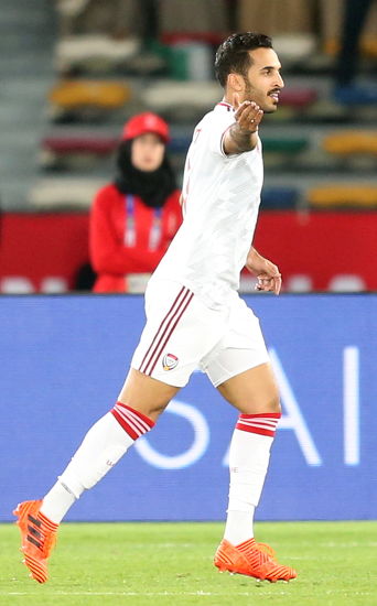 Ali Mabkhout Uae Celebrates Scoring 20 Editorial Stock Photo - Stock ...