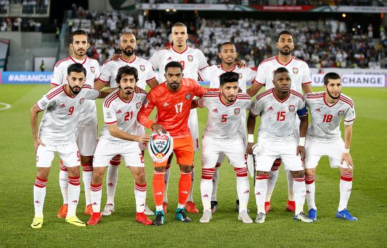 Starting Eleven Uae Poses During 2019 Editorial Stock Photo - Stock ...