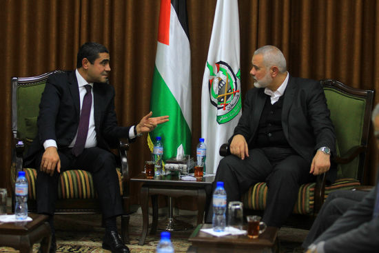 Egyptian Major General Ayman Badia Meets Editorial Stock Photo - Stock ...