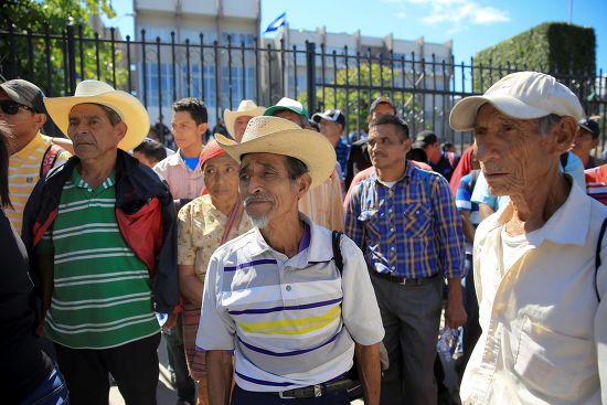Lenca Indigenous Civil Council Popular Indigenous Editorial Stock Photo ...