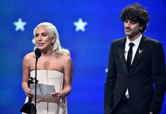 Lady Gaga Anthony Rossomando Best Song Editorial Stock Photo - Stock ...