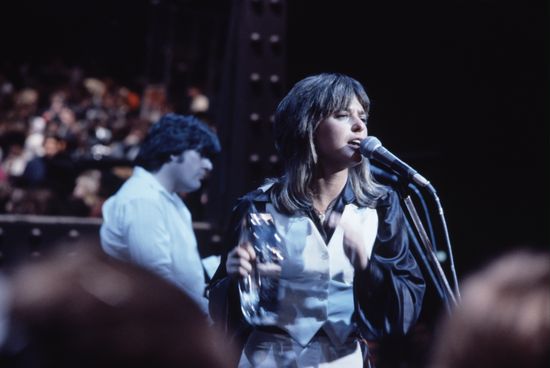 Nottingham Pop Concert Suzi Quatro Editorial Stock Photo - Stock Image ...