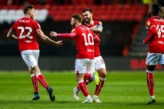 Matty Taylor Bristol City Celebrates Scoring Editorial Stock Photo ...