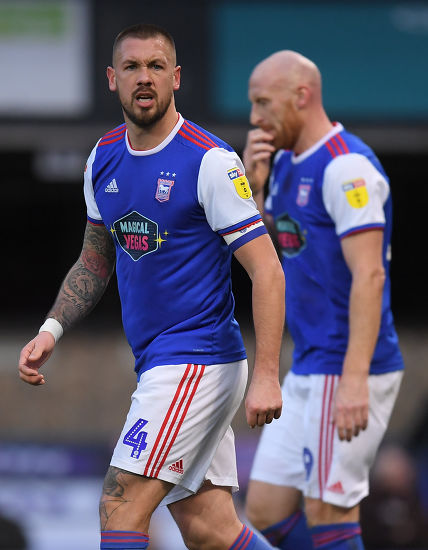 Defensive Pairing Luke Chambers Ipswich Town Editorial Stock Photo ...