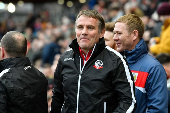 Bolton Wanderers Manager Phil Parkinson During Editorial Stock Photo ...