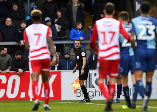 Lisa Rashid Assistant Referee Editorial Stock Photo - Stock Image ...